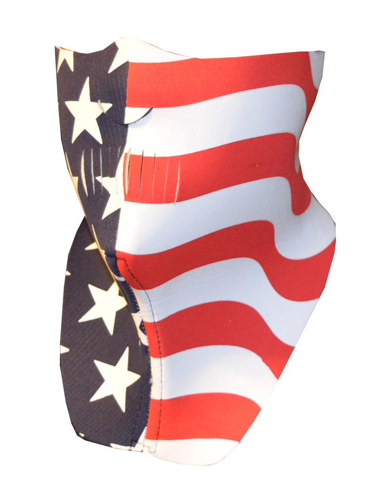 Half Face Riding Mask, American Flag, Motorcycle & ATV Cold Weather ...