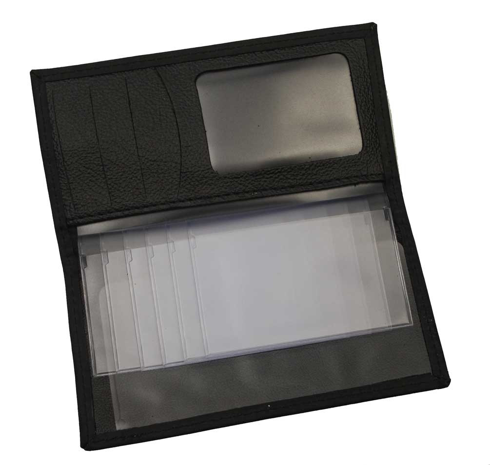Harley-Davidson® Embossed H-D Font Checkbook Cover Leather Black CK704H ...