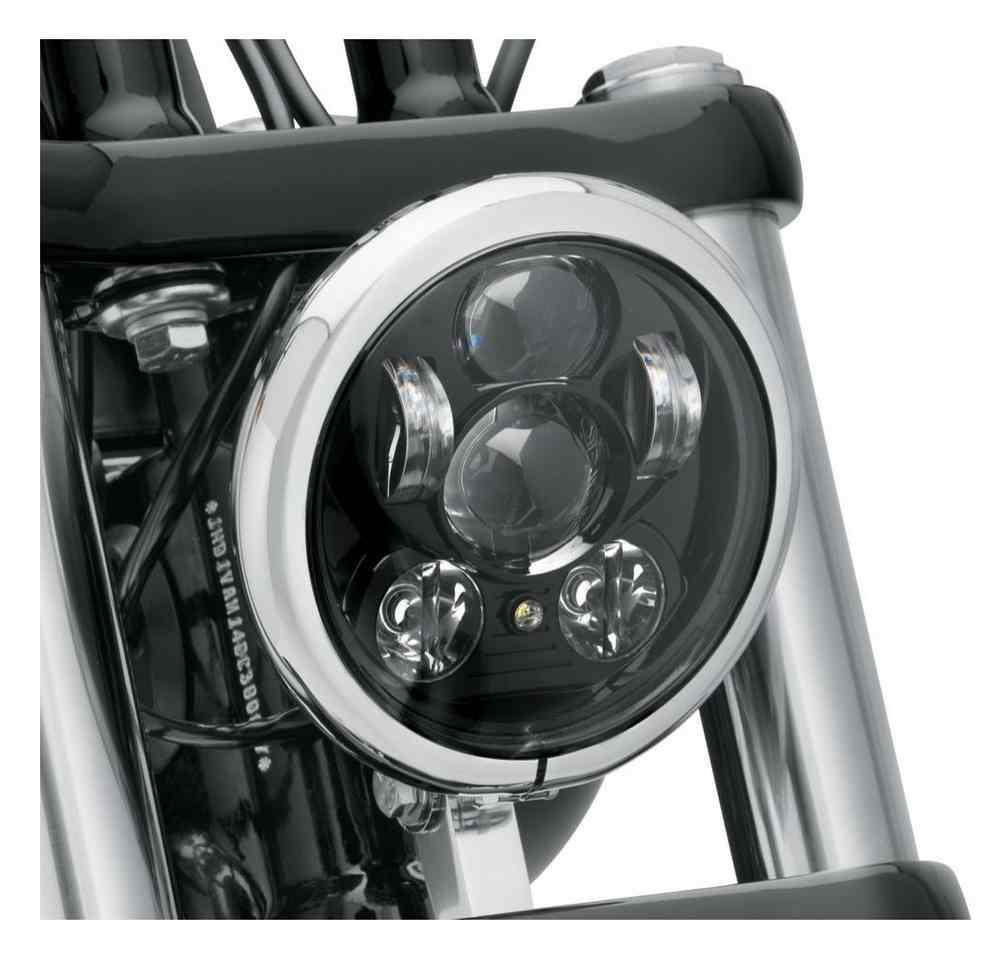 Harley-Davidson® 5.75 in Daymaker Projector LED Headlamp - Black ...