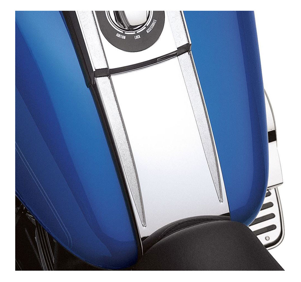 Harley-Davidson® Dash Panel Extension - Chrome, Fits Softail Models ...