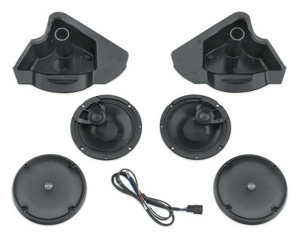Harley-Davidson® Boom! Audio Stage I Fairing Lower Speaker Kit, Black ...
