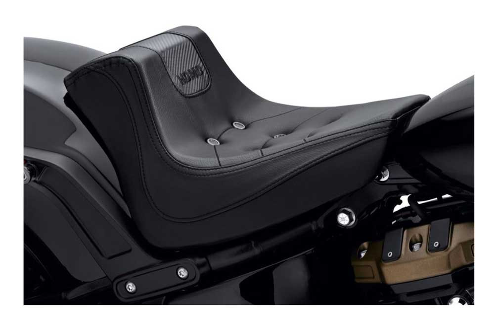 Harley-Davidson® Bevel Solo Seat, Fits 18-later FXFB & FXFBS Models ...