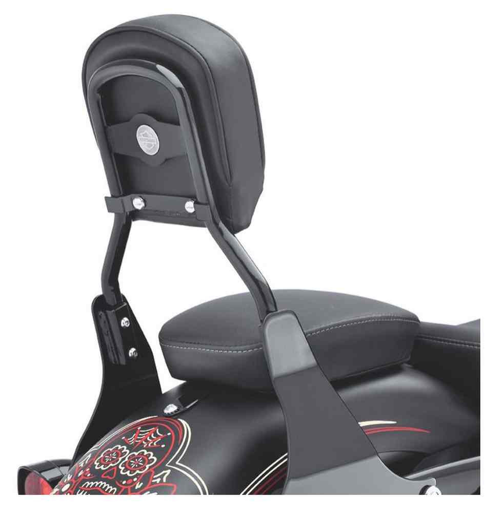 Harley-Davidson® Low Mini-Medallion Style Sissy Bar Upright, Gloss ...