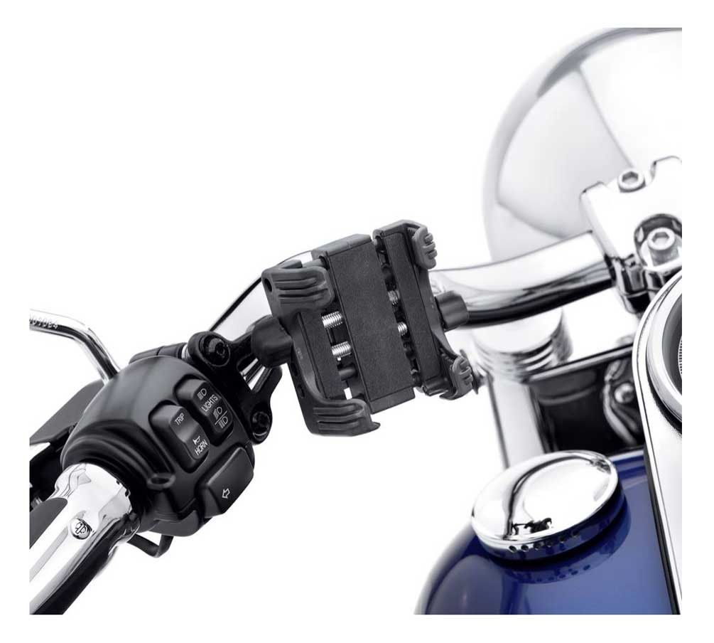 Harley-Davidson® Universal Handlebar Mount Phone Carrier - Multi-Fit ...