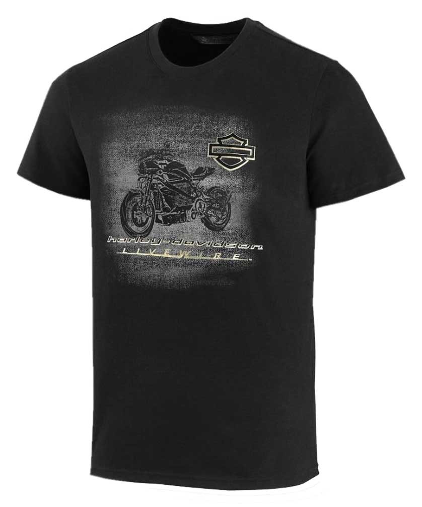 Harley-Davidson® Men's LiveWire Graphic Slim Short Sleeve Tee - Black ...