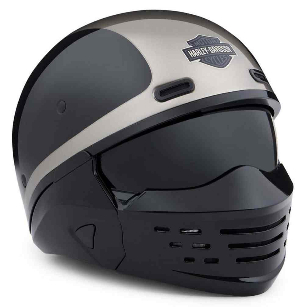 Harley-Davidson® Men's Sport Glide 3-IN-1 X07 Helmet, Gray/Black 98176 ...