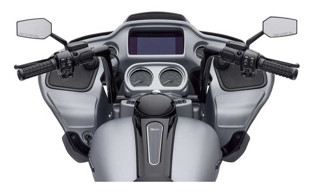 Harley-Davidson® Fused Lo Handlebar, Fits Road Glide Models - Black ...