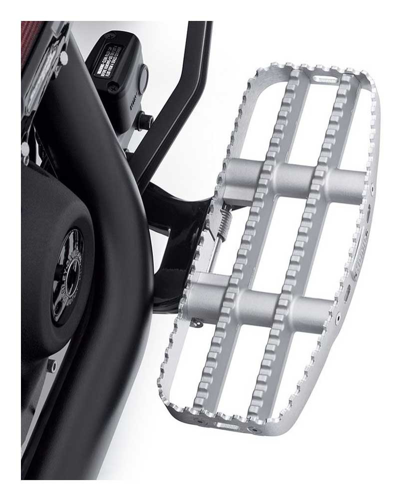 Harley-Davidson® 80GRIT Rider Footboards, Fits Softail Models, Silver ...