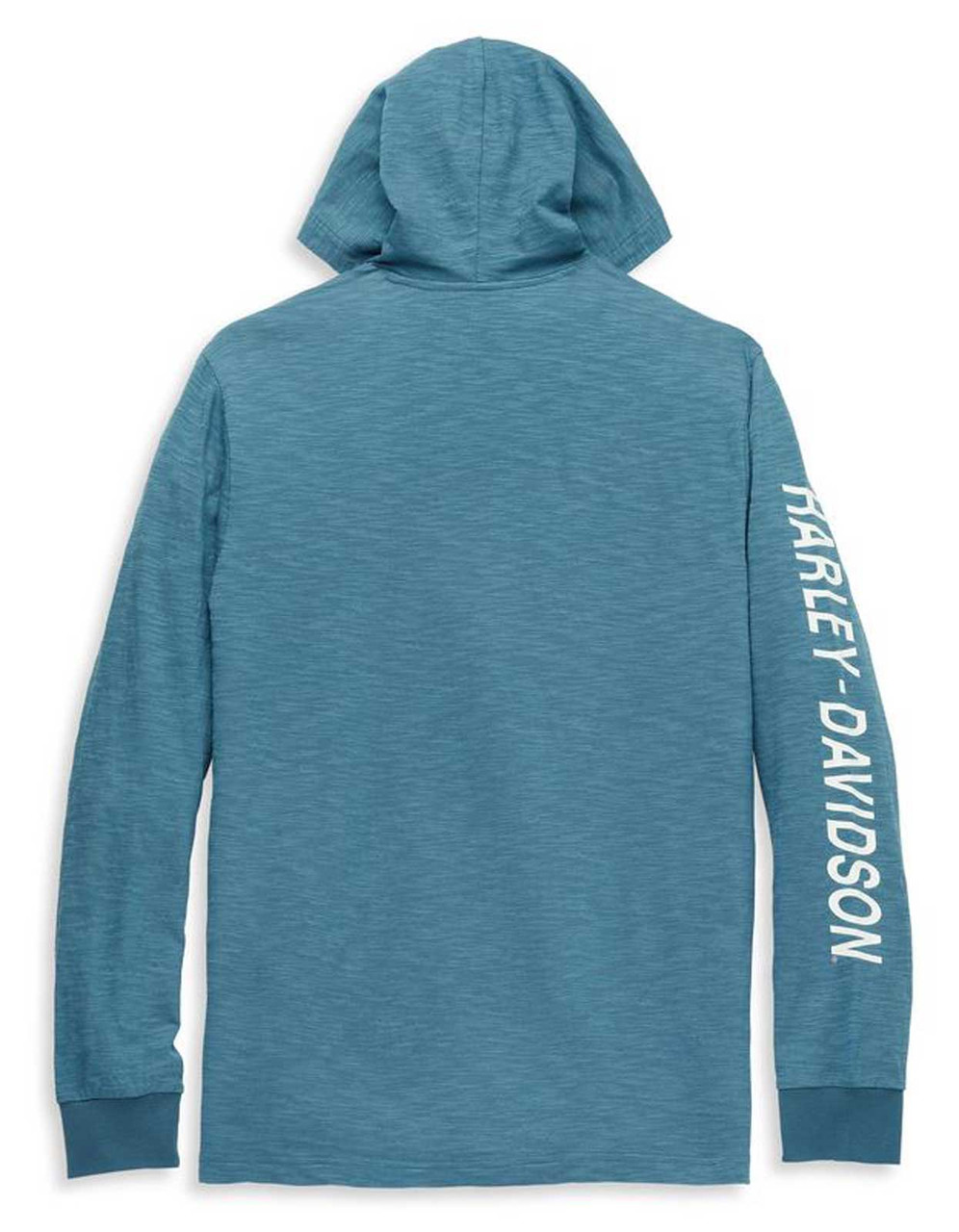 Harley-Davidson® Men's #1 Race Slub Jersey Hooded Graphic Shirt - Blue ...