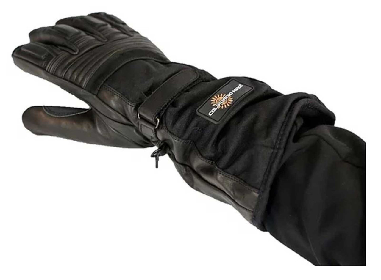 California Heat 12V Heated Wind & Water Proof Riding Gauntlet Gloves ...