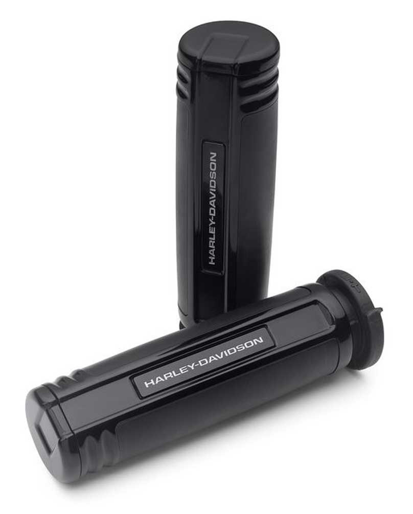 Harley-Davidson® Empire Hand Grips - Multi-Fit, Black Anodized Finish ...