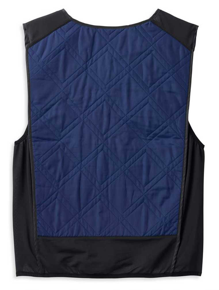 Harley-Davidson® Men's HD-Tech Cooling Hydration Vest - Peacoat Blue ...
