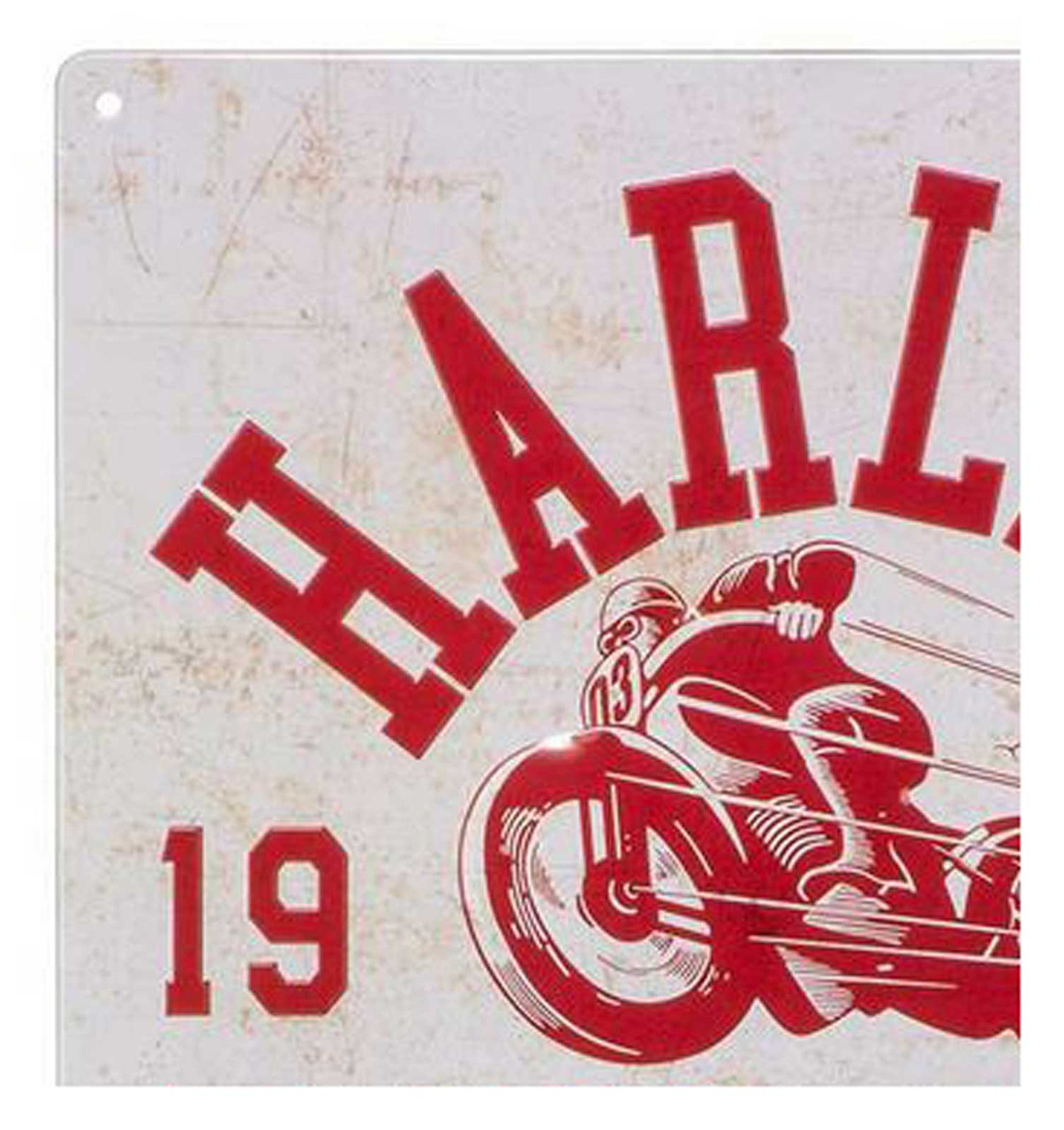 Harley-Davidson® Embossed Tin Sign, Riding Club Bar & Shield Logo 12 x ...