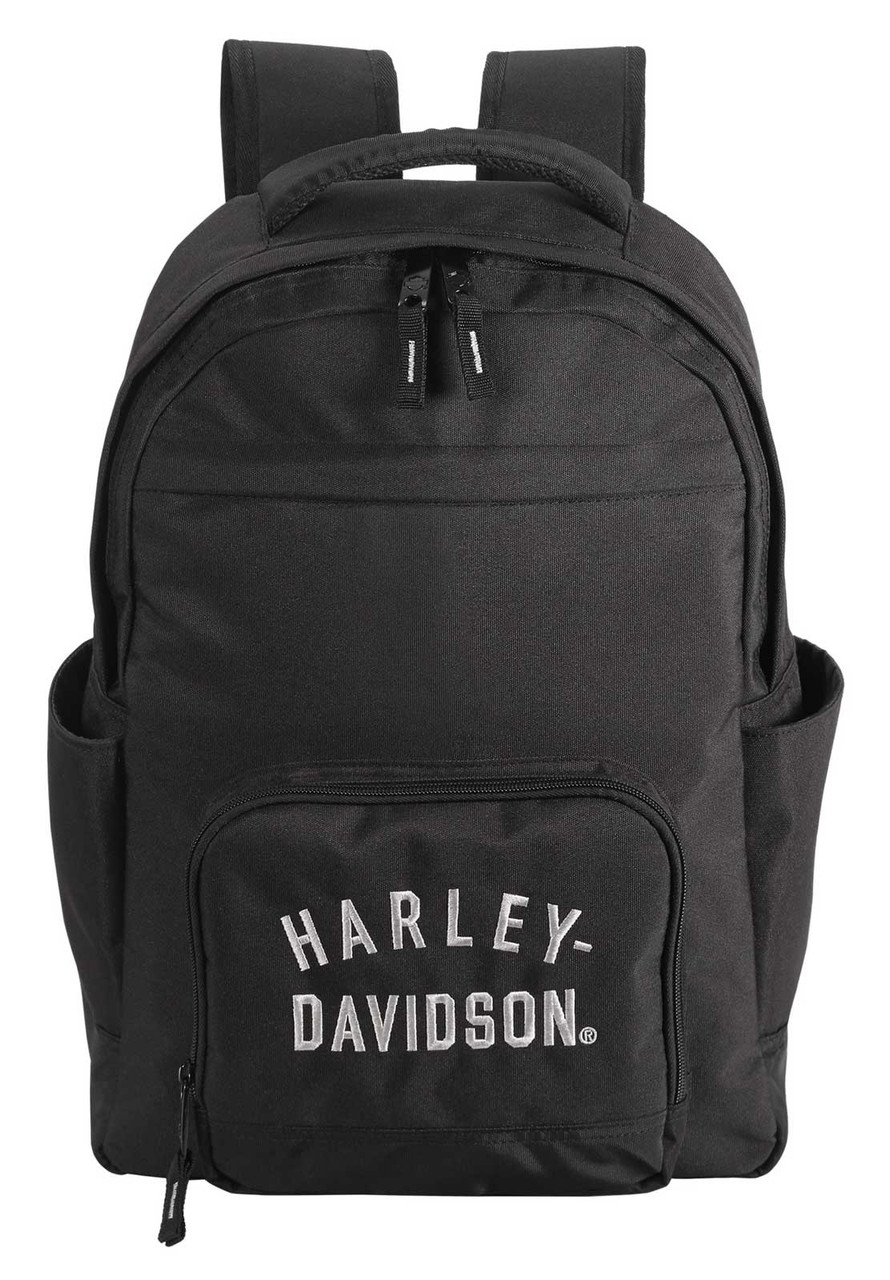 Harley-Davidson® Rugged Twill Water-Resistant Polyester Backpack ...