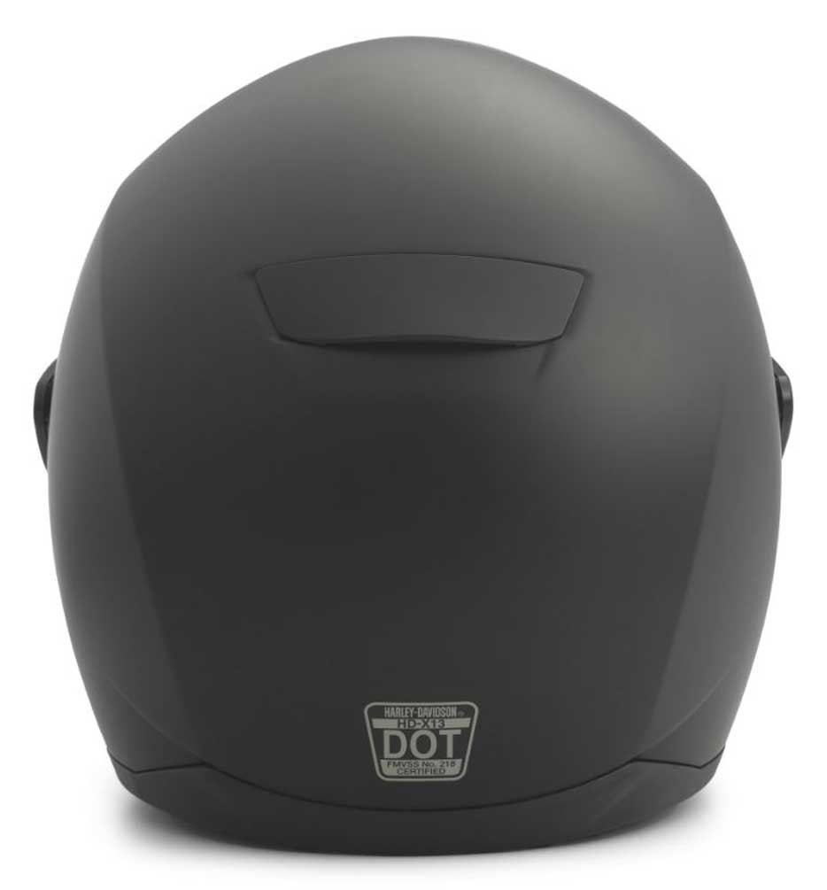 Harley-Davidson® Hyde Way X13 Full Face Helmet - Matte Black 97207-22VX ...