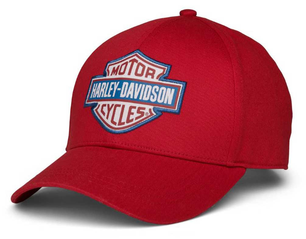 Harley-Davidson® Women's Liberty Bell Adjustable Baseball Cap - Red ...