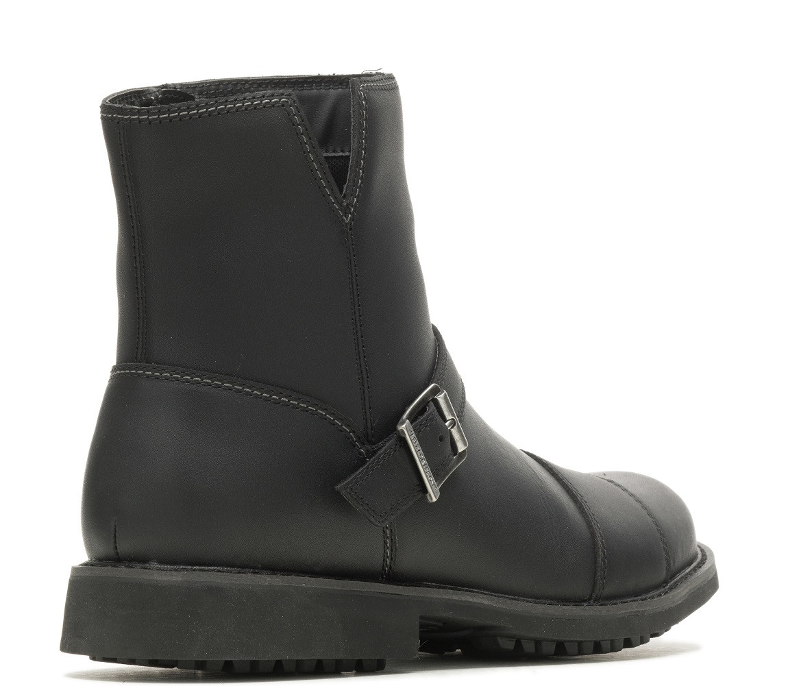 Harley-Davidson® Men's Proctor Buckle 6-Inch Black Motorcycle Boots ...