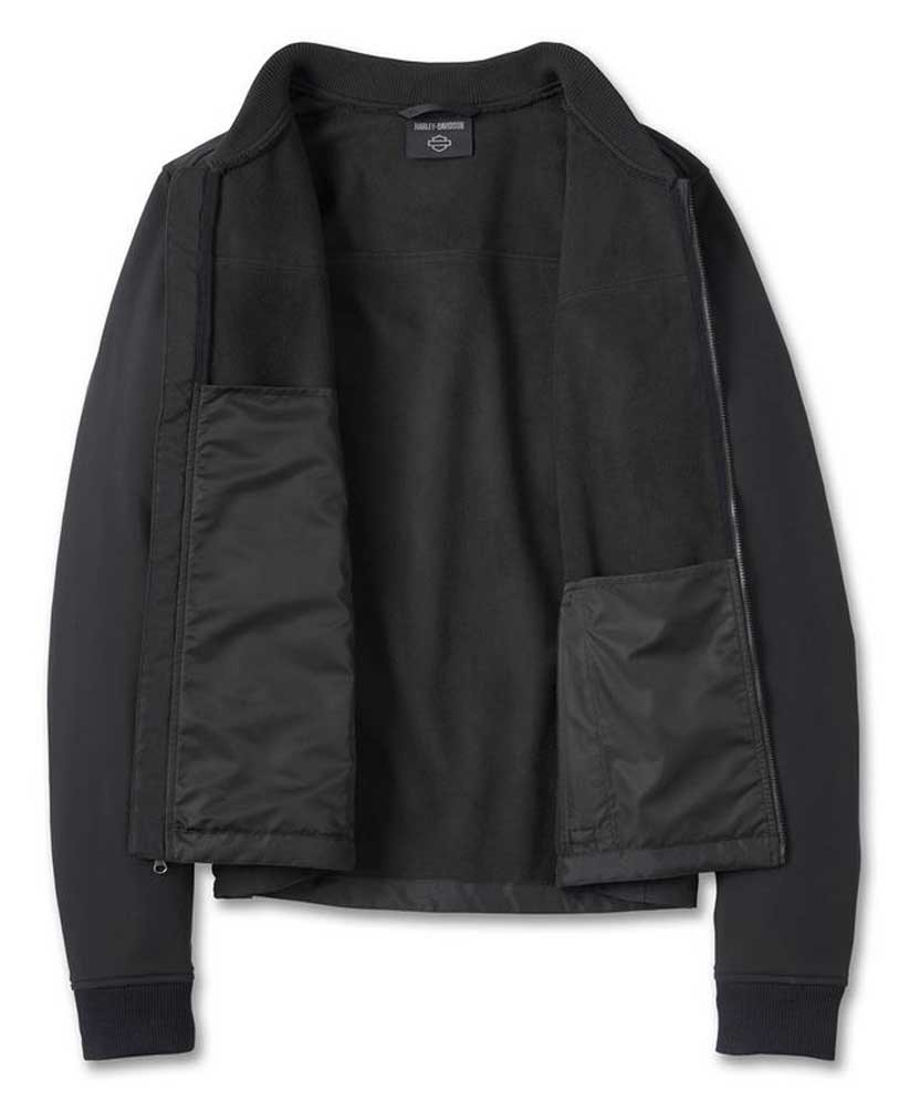 Harley-Davidson® Men's Flex Layering System Mid Layer Jacket, Black ...