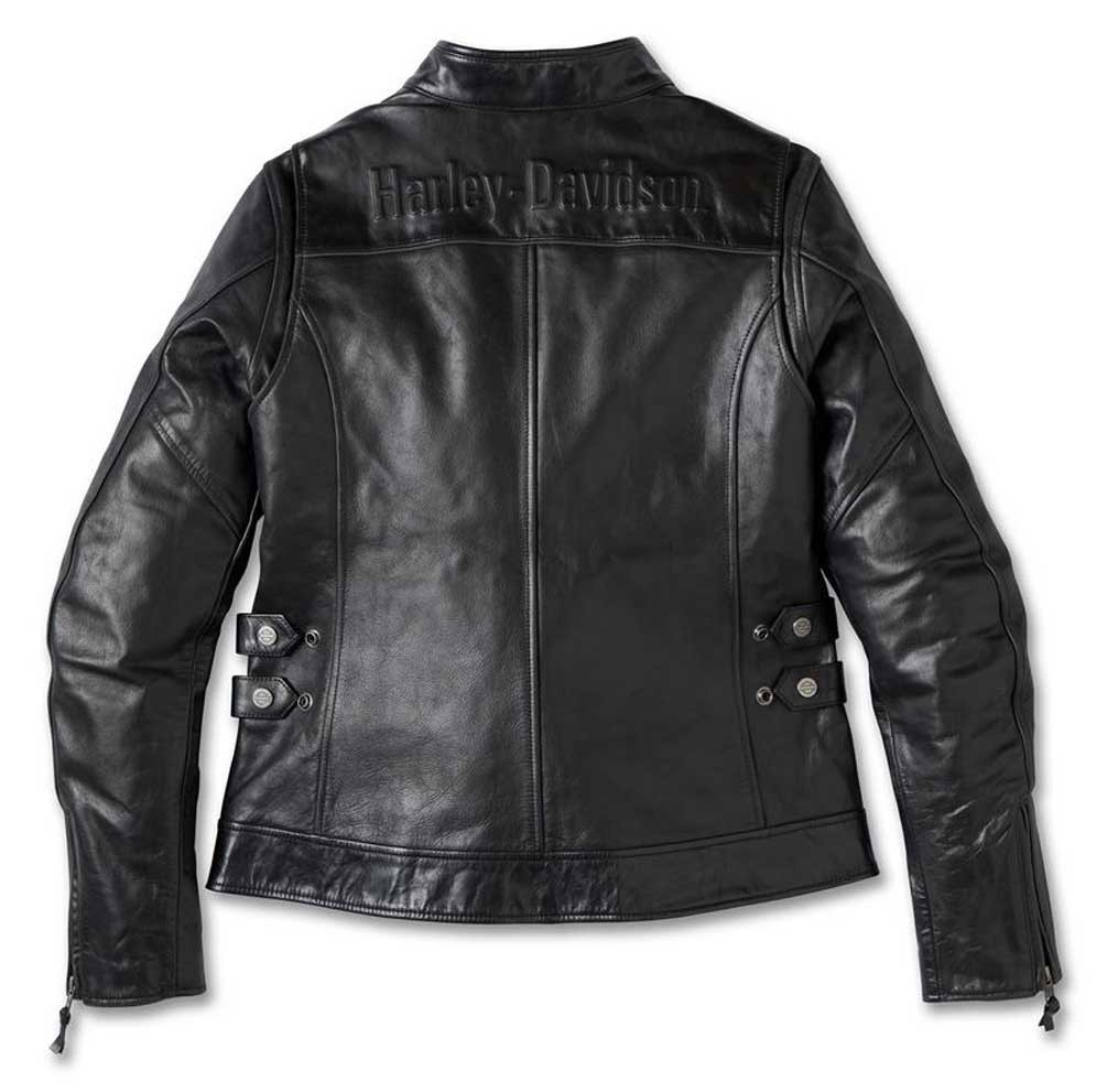Harley-Davidson® Women's Layering System Cafe Racer Leather Jacket ...