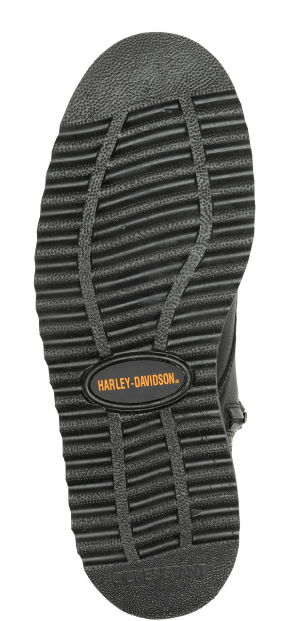 Harley-Davidson® Men's 120th Beau 6-Inch Black Leather Motorcycle Boots ...