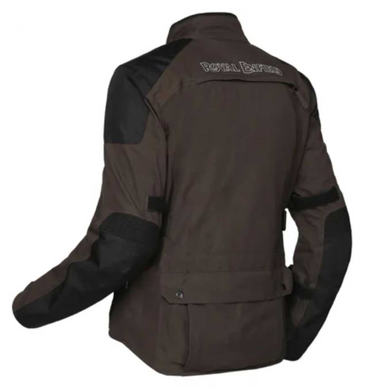 Royal Enfield Sanders Water Resistance Tour Fit Riding Jacket - Brown ...