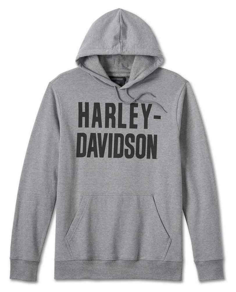 Harley-Davidson® Men's Foundation Pullover Fleece Hoodie - Gray 99065 ...