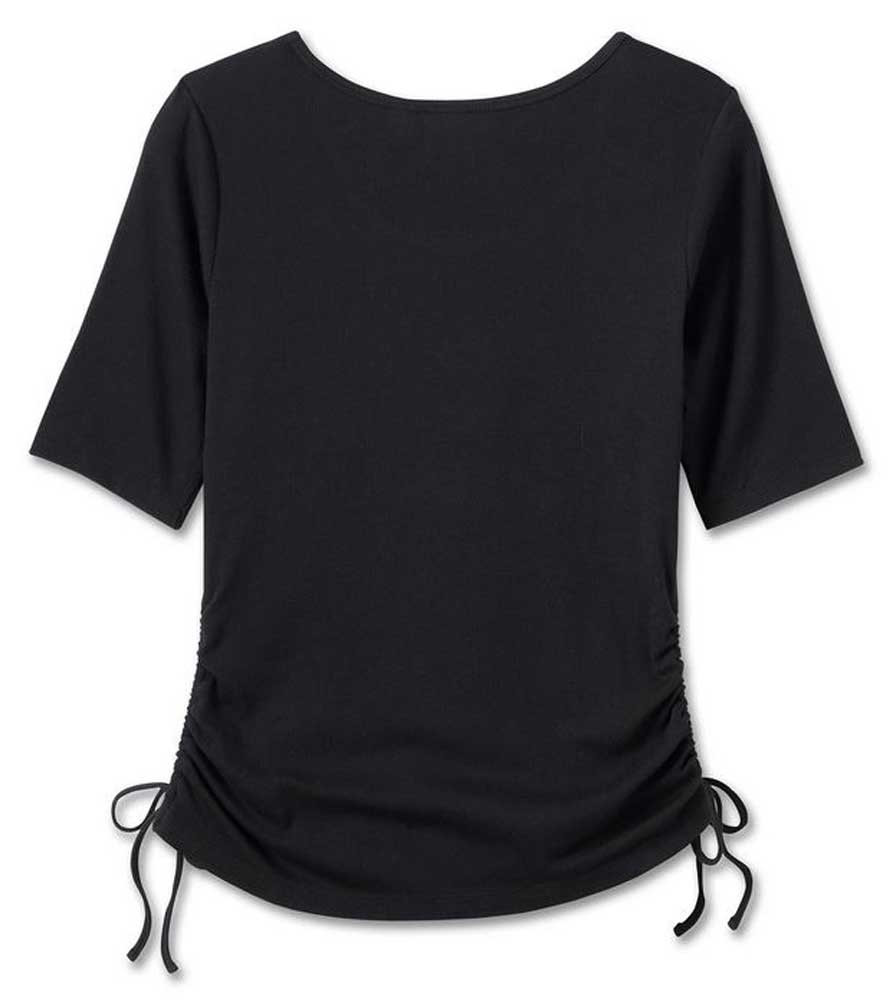 Harley-Davidson® Women's Willie G Skull Tie Knit Short Sleeve Top 99059 ...