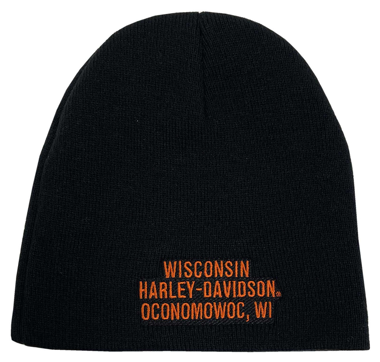 Harley-Davidson® Men's Embroidered Zone Willie G Skull Acrylic Beanie ...