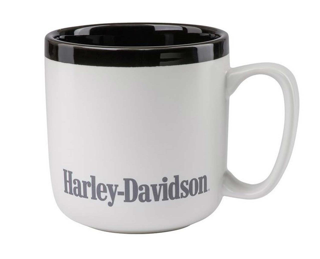 Harley-Davidson® Ceramic Coffee Mug 16 Oz. Limited Edition White ...