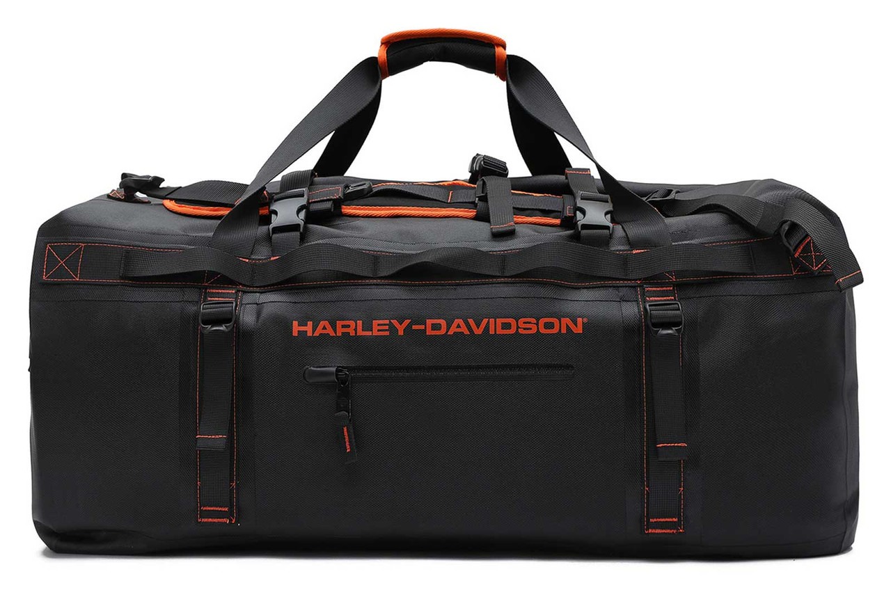 Harley-Davidson® 23" Heavy-Duty Waterproof Adventure Duffel Bag - Black ...