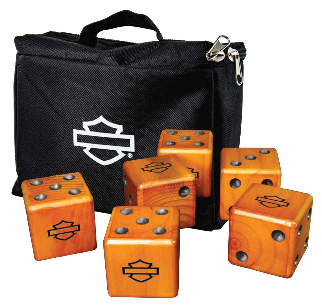Harley-Davidson® XL Oversized Lawn Dice, Weather-Resistant Solid ...