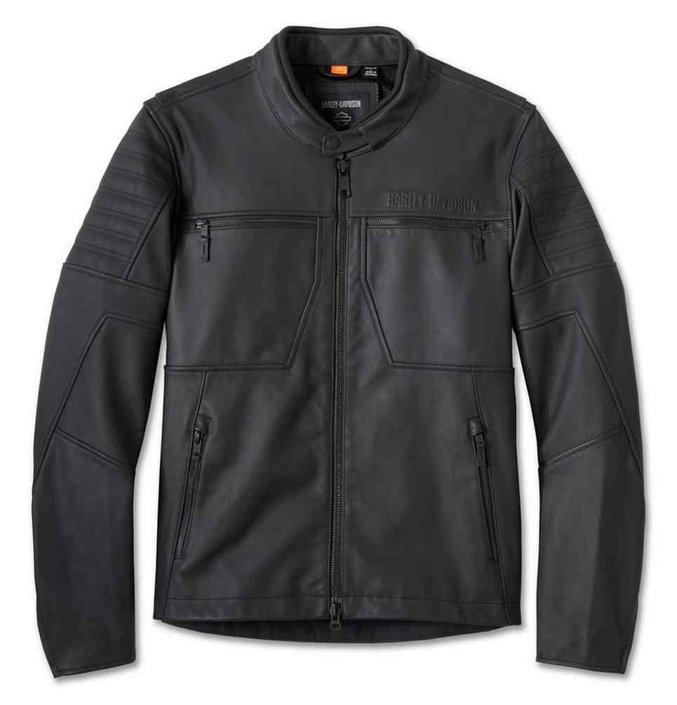 Harley-Davidson® Men's Willie G Skull Graphic Leather Riding Jacket ...