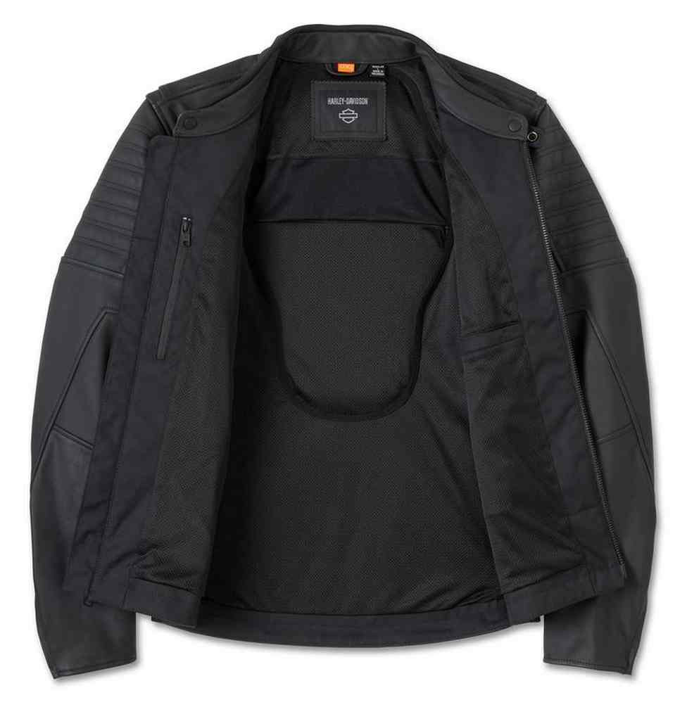 Harley-Davidson® Men's Willie G Skull Graphic Leather Riding Jacket ...