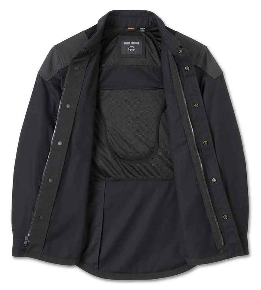 Harley-Davidson® Men's Willie G Skull Operative Riding Shirt Jacket ...