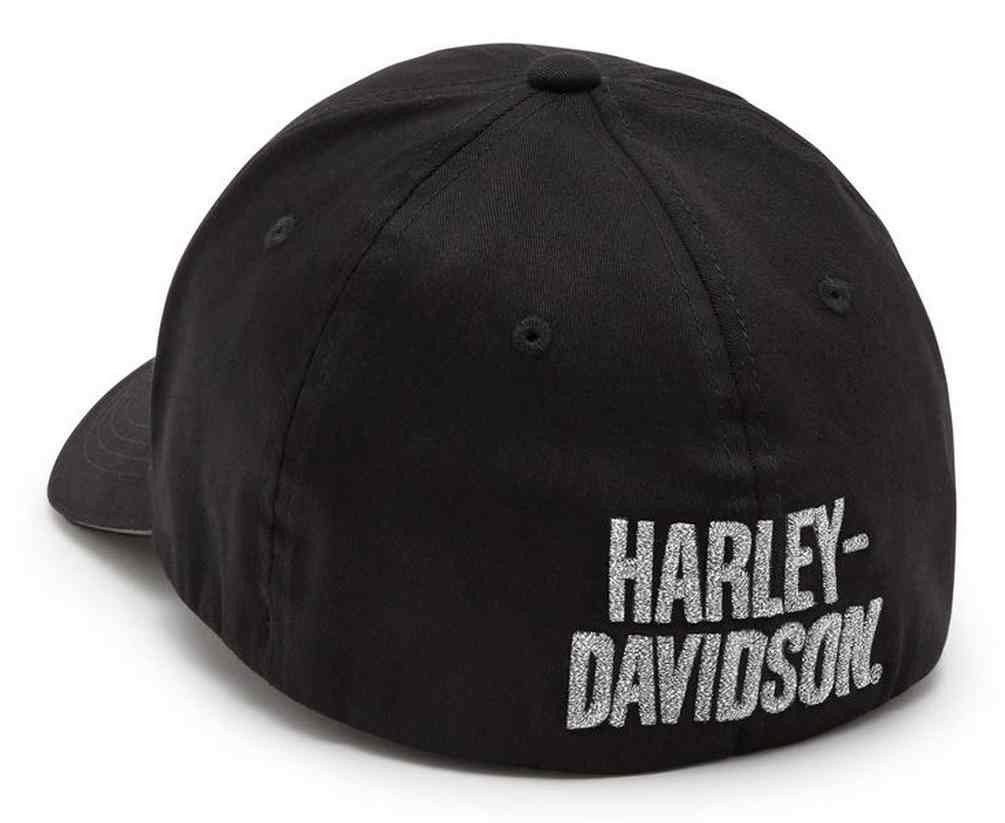 Harley-Davidson® Men's Willie G Skull Reflective Baseball Hat, Black ...