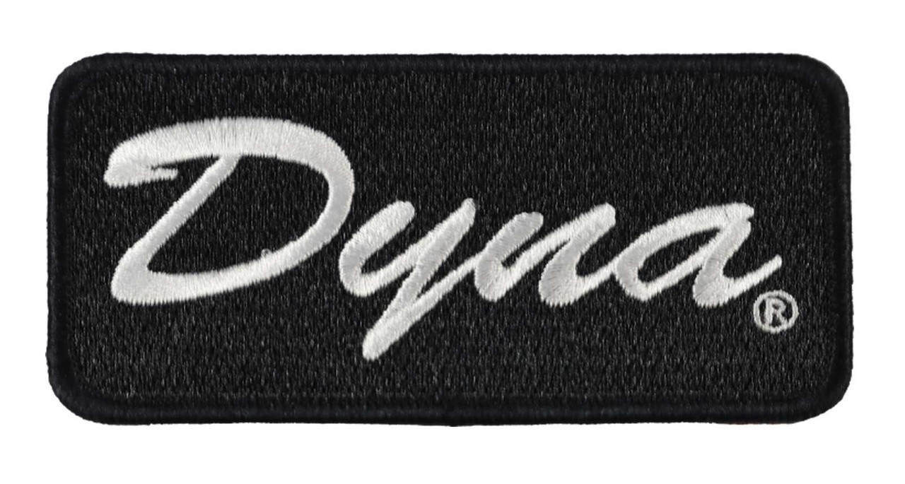 Harley-Davidson® 4 in. Dyna Embroidered Emblem Sew-On Patch, Black ...