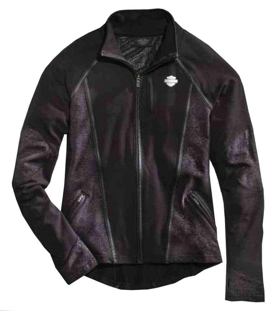 Harley-Davidson® Women's Performance Printed Activewear Jacket, Black ...