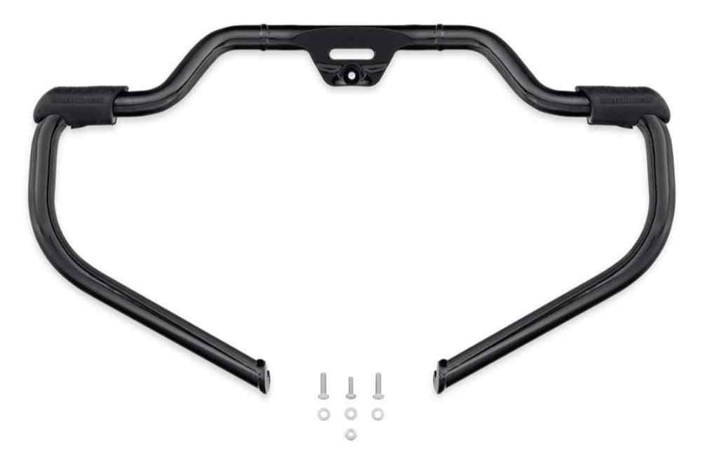 Harley-Davidson® Mustache Engine Guard Kit - Black, Softail Models ...