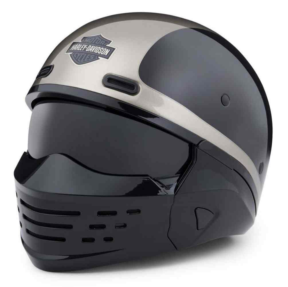 Harley-Davidson® Men's Sport Glide 3-IN-1 X07 Helmet, Gray/Black 98176 ...