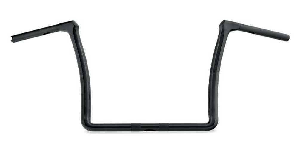 Harley-Davidson® Fused Handlebar, Fits Glide Models - Gloss Black ...