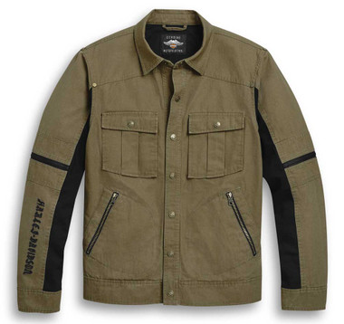 Harley-Davidson® Men's Copperblock Canvas Casual Jacket - Black 98406 ...