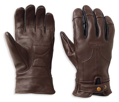 Harley-Davidson Men's Motorcycle Riding Gloves - Wisconsin Harley-Davidson