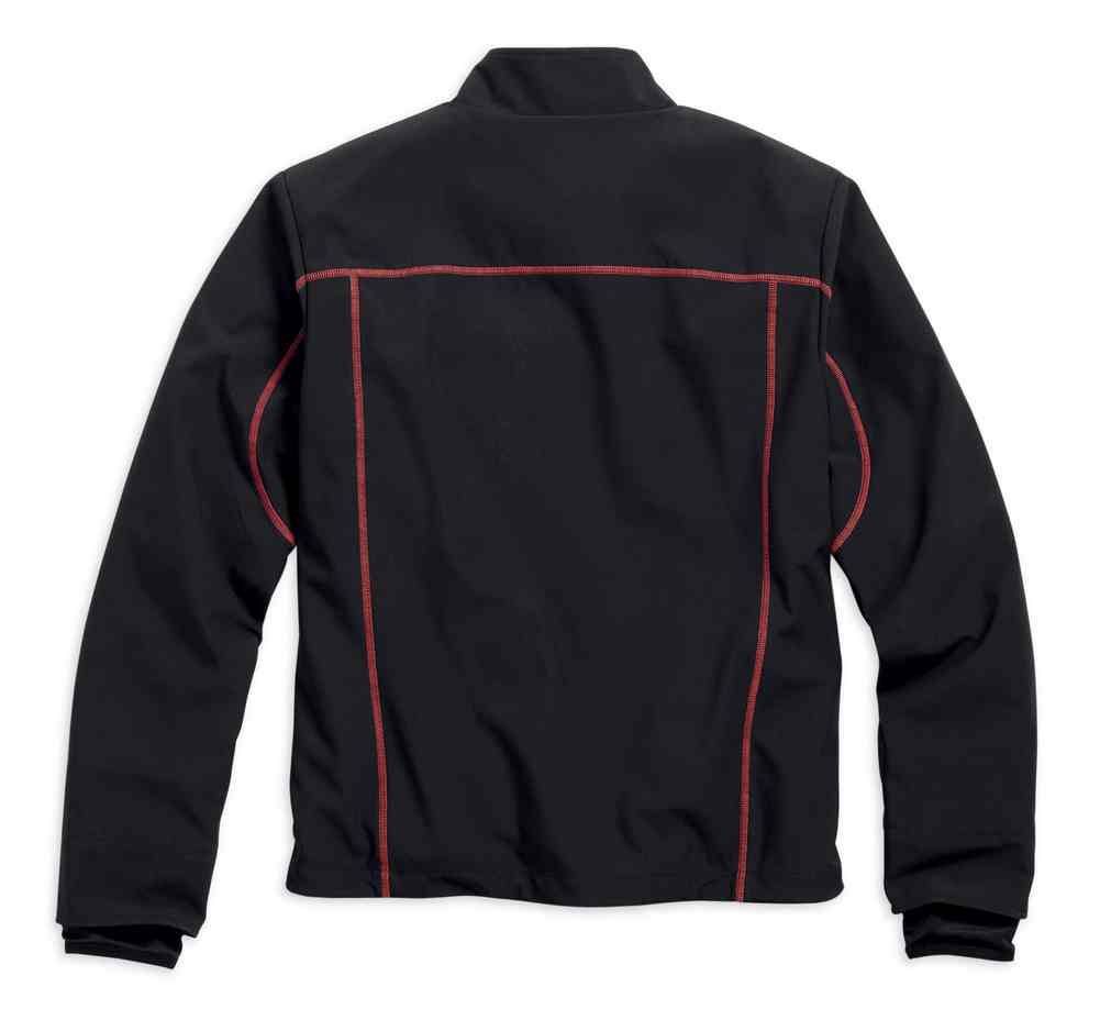 Harley-Davidson® Men's Anton Windproof Mid-Layer Casual Jacket, Black ...