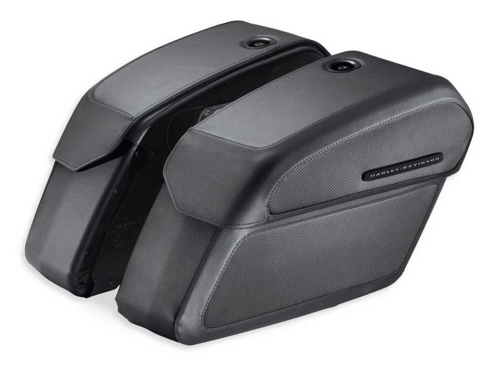 Harley-Davidson® Detachables Locking Saddlebags, Fits FLDE Models ...