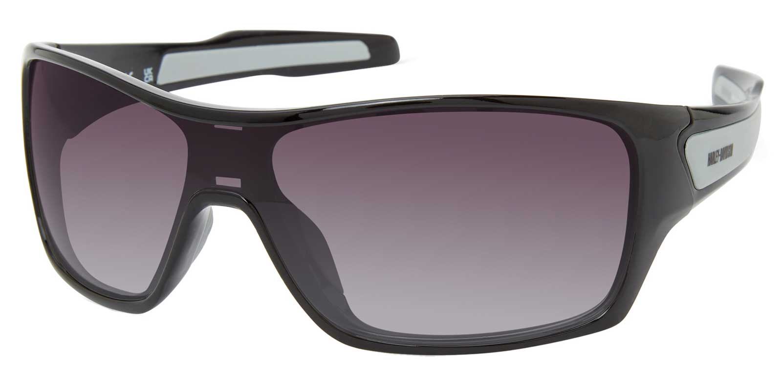 Harley-Davidson® Men's Full Coverage Sunglasses, Black Frames ...