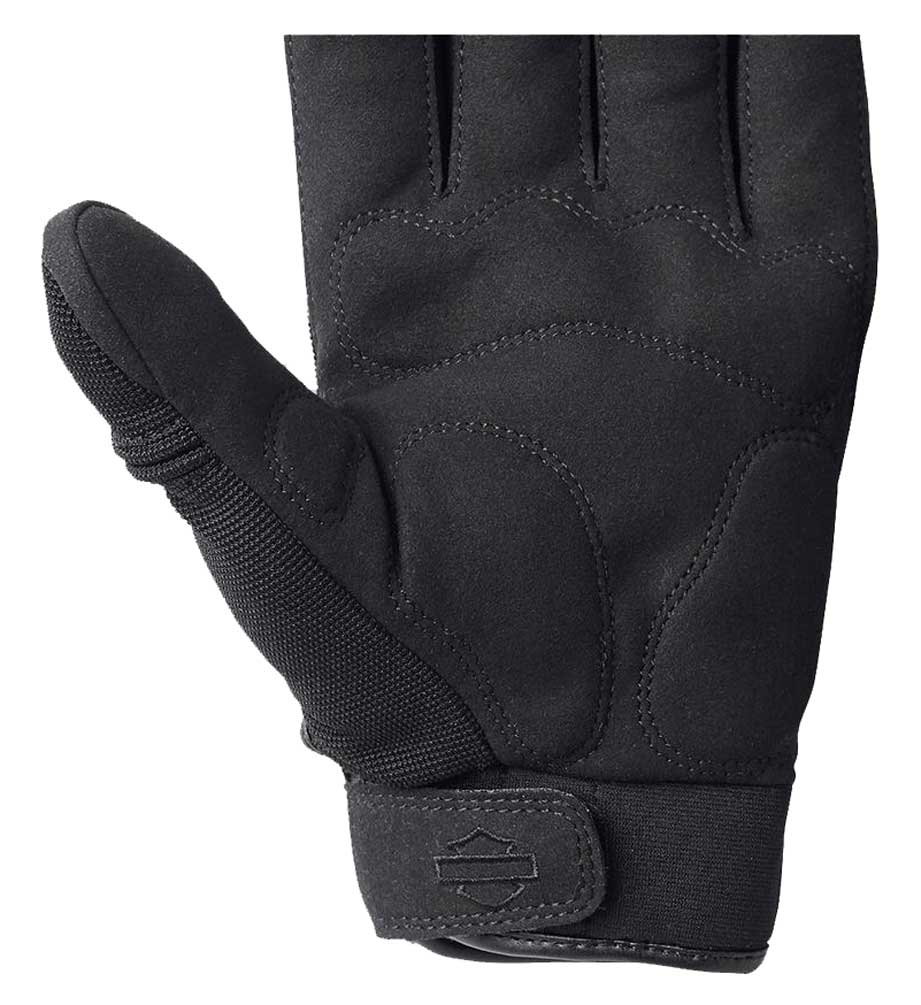 Harley-Davidson® Men's Inceptive Mixed Media Full-Finger Gloves, Black ...