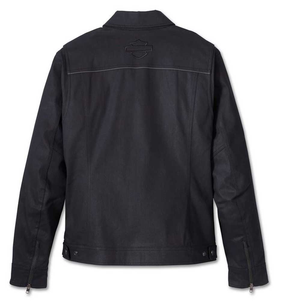 Harley-Davidson® Men's Layering System Trucker Riding Jacket - Black ...