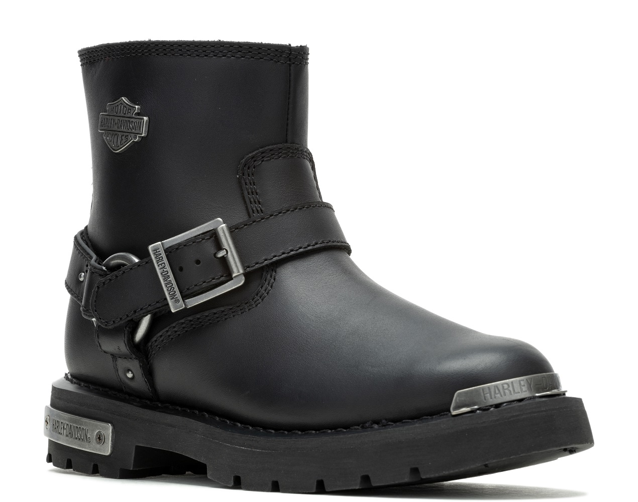 Harley-Davidson® Women's Devi 5.5-Inch Black Motorcycle Boots D87304 - Wisconsin Harley-Davidson