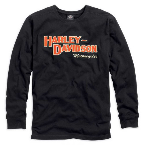 Harley-Davidson® Men's Prestige Long Sleeve Tee Black 99089-14VM ...