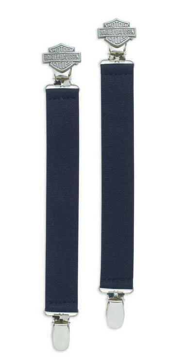Harley-Davidson® Bar & Shield Logo Elastic Boot Strap, Black 99516-12VM ...